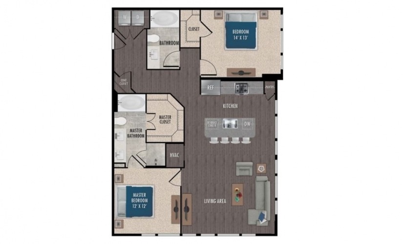 Studio, one and two bedroom apartments in Houston, TX | 1414 Texas